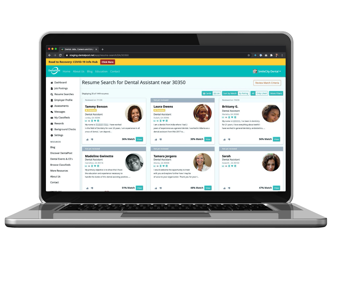What is Candidate Matching and How Does DentalPost Help?